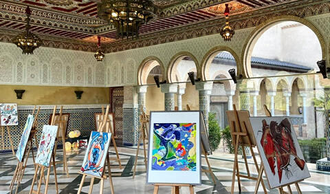 Tour: Workshop Stage Design Collage Painting · artistravel ...